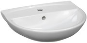 Umyvadlo Ceramia S-Line Pro 58,5x42,5 cm otvor pro baterii uprostřed SIKOSSLPRO6042