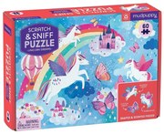Mudpuppy Puzzle Sny jednorožců s vůní 60 dílků