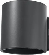 Nástěnné svítidlo SOLLUX Orbis 1 G9 1x40W bez zdroje SL.0566 antracit