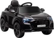 HOMCOM Dětské Elektrické Auto +3 roky Licencované Audi RS Q8 se 6V Baterií, 2 Motory, Dálkovým Ovládáním, Hudbou, MP3, Klaksonem a Světly, Maximální R