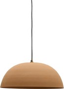 Oranžové kovové závěsné svítidlo ø 46 cm Nibla – Kave Home
