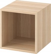 Ikea Eket Regál dub mořený na bílo 35x35x35 cm