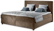 ND Belo Boxspring 160x200cm světlehnědá