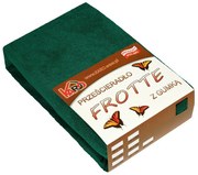 Froté prostěradlo s gumou 60x120 láhev zelená 074 tloušťka 200g/m2 KARO