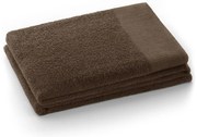 Hnědý froté bavlněný ručník 30x50 cm Amari – Restilo