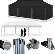 Nůžkový párty stan RedX® PROFI EXTREME 4x12 m (Nůžkový párty stan 4x12 m v naší nejbytelnější hliníkové verzi s možností potisku)