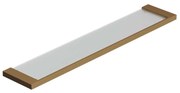 Kludi Vela C - Polička, délka 60 cm, sklo/kartáčovaný bronz 31973N1