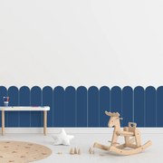 PIPPER. Textilní samolepící tapeta - Oblouk - Tmavě modrá barva Barva: Tmavá, Velikost: 60cm