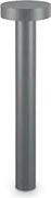 ILUX 153162 Venkovní sloupkové svítidlo Ideal Lux Tesla PT4 Big antracite 153162 šedé 80cm IP44 - IDEALLUX