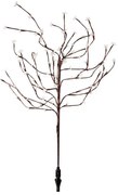LED RGBW Solární svítidlo TREE LED/0,1W/1,2V 600 mAh IP44 hnědá