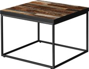 Autronic Konferenční stolek CT-V2006 60x60 cm Odstín: Staré dřevo