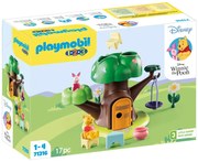 Stavebnice playmobil 71316 1.2.3 & disney: domeček na stromě medvídka pú a prasátka