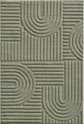 Ayyildiz, Kusový koberec Art 1121 Green, 160x230, zelená, ložnice