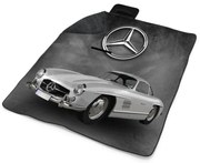 Sablio Plážová deka Mercedes-Benz 300 SL Šedé pozadí: 200x140 cm