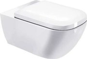 Duravit Happy D.2 - Závěsné WC, DuraFix, bílá 2221090000