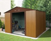 Zahradní domek BestBerg ZDB-7D / 7,2 m² / 301 x 238 x 214 cm / dekor dřevo/hnědá