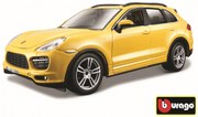 Kovový model bburago porsche cayenne turbo yellow