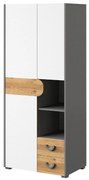 Dvoudveřová skříň 80 cm Carini Ca1