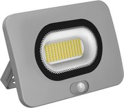 CEN SHSLIS-109540 REFLEKTOR LED SHUTTLE SLIM ŠEDÝ SENSOR 10W 4000K 720Lm 120d 142x48x102mm IP65 - CENTURY