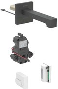 Geberit Brenta - Elektronický umyvadlový ventil pod omítku, napájení z generátoru, easy to clean, matná černá 116.275.14.1