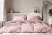 Celoroční mušelínové povlečení Soft Pink - GOTS Velikost: 140 x 200 + 70 x 90