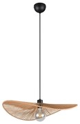 Matně černé závěsné svítidlo ø 58 cm Laurine – Reality