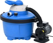 vidaXL Písková filtrace modro-černá 385 x 620 x 432 mm 200 W 25 l