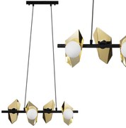 Toolight Stropní svítidlo APP1412-CP BLACK GOLD