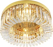 Toolight Toolight, stropní svítidlo 60cm, 8xE14, APP1729-8C, zlatá lesklá, OSW-06355