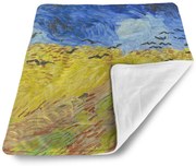 Sablio Deka pro miminko Pšeničné pole s vránami - Vincent van Gogh - 80x100 cm