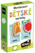 HEADU: Montessori dětské kartičky