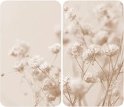 Kryt na sporák z tvrzeného skla 52x30 cm Dried Flower – Wenko