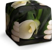 Sablio Taburet Cube Kala - 50x50x50 cm