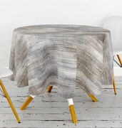 Ubrus PVC kulatý Mo-6314 – Skandinávské ráno (různé velikosti)