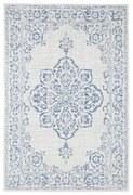 Modro-krémový venkovní koberec NORTHRUGS Tilos, 120 x 170 cm
