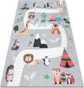 BAMBINO 2160 mycí kobereček Ulice, Indická vesnice, zvířata pro děti
