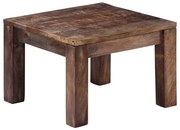 Konferenční stolek 50 x 50 x 35 cm masivní mangovníkové dřevo 247468