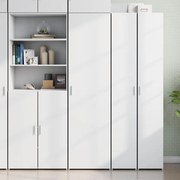 Skříň highboard bílá 50 x 42,5 x 185 cm kompozitní dřevo