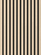 Mexen Lam-B, akustické stěnové lamely 275 × 30 cm, HDF deska 4 mm, technická dýha, dub pískový, S100-275307-3015-001