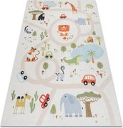 BAMBINO 1165 mycí kobereček Zoologická zahrada pro děti protiskluz -