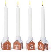 Keramický adventní svícen Gingerbread – Kähler Design