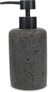 Tmavě šedý dávkovač mýdla z polyresinu 250 ml Suds – S|P Collection
