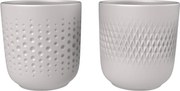 Villeroy&Boch Villeroy & Boch Manufacture Collier blanc sada 2 hrnků, 8,5 cm, 280 ml