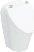 Geberit Selnova - Pisoár s poklopem SoftClose, zadní přívod vody, Rimfree, bílá 503.115.00.1