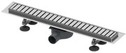 Tece Linus - Sprchový žlab 70 cm, s roštem, kartáčovaná ocel 15100079