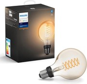 LED Stmívatelná žárovka Philips Hue WHITE FILAMENT G93 E27/7W/230V 2100K