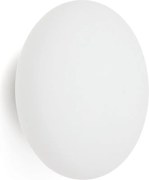 Bílé/černé nástěnné svítidlo ø 26 cm Bamila – Kave Home