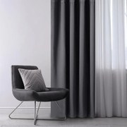 Zatemňovací závěs blackout RESTILO grafitový 140 x 245 cm 1 ks