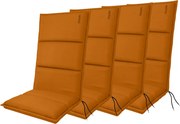 Doppler CITY 4411 - set 4 ks polstrů na křeslo s vysokým opěradlem