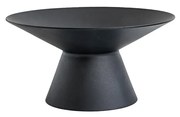 Kovový svícen na čajovou svíčku Uma Black COOEE Design